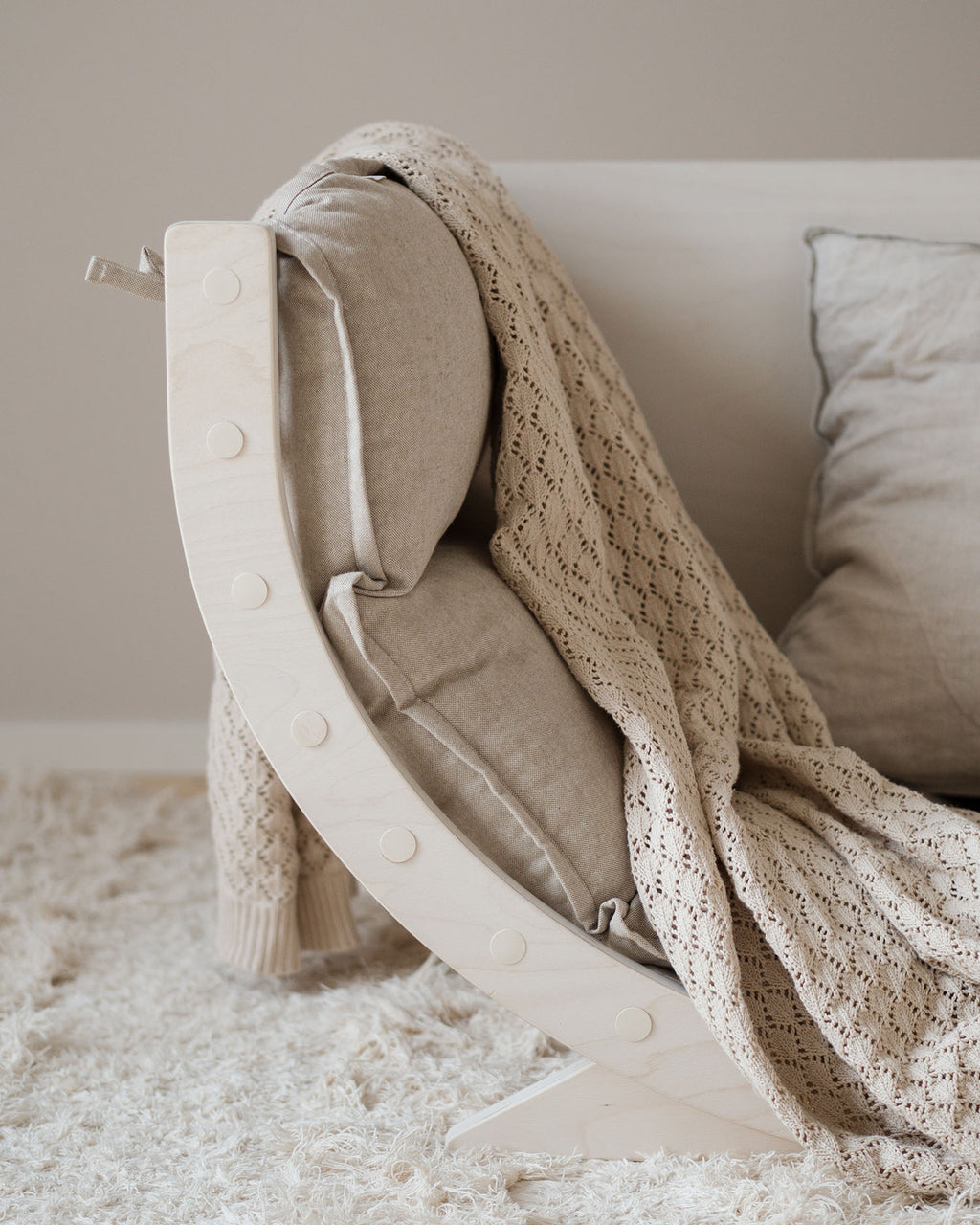 KAURA II cushion | sand – FitWood