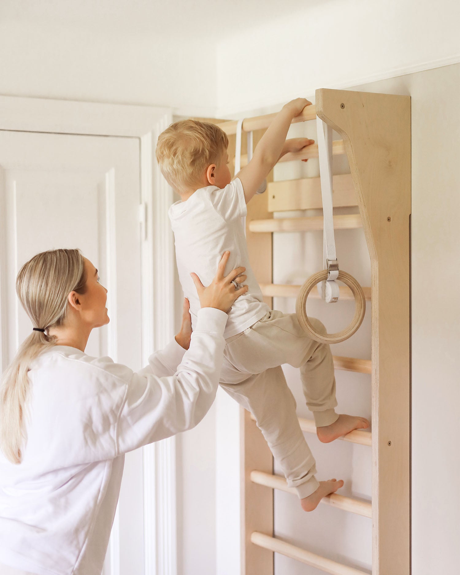 TAIMI MINI wall bars | birch – FitWood